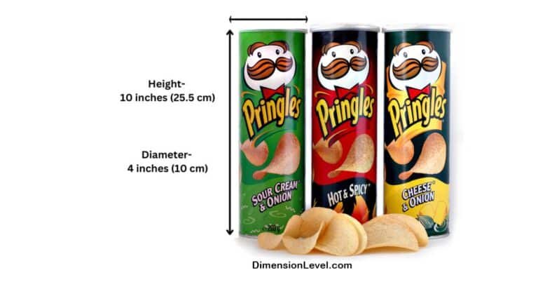 What Are The Dimensions of a Pringles Can? - Dimension Level