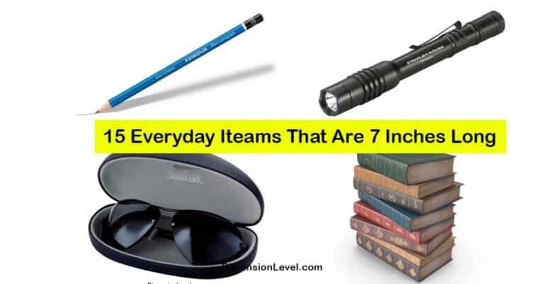 15 Common Things That Are 7 Inches Long - Dimension Level