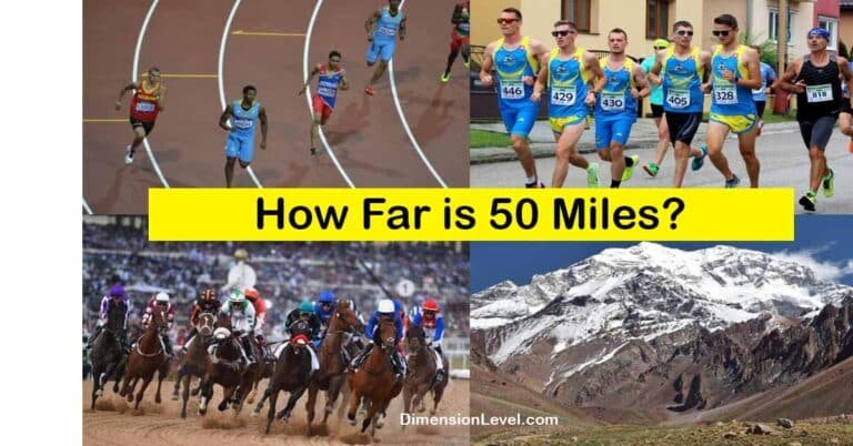 How Far is 50 Miles? 12 Common Comparisons - Dimension Level